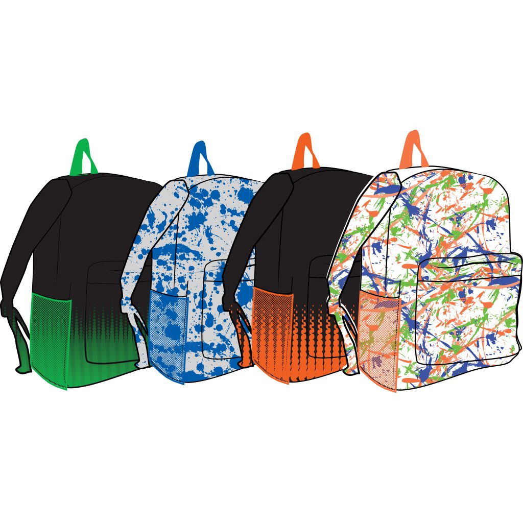 Splatter Art Backpacks – Kids First